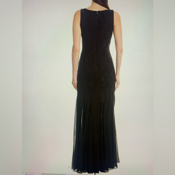 Halston Heritage | Dresses | Long Black Halston Heritage Dress Brand ...